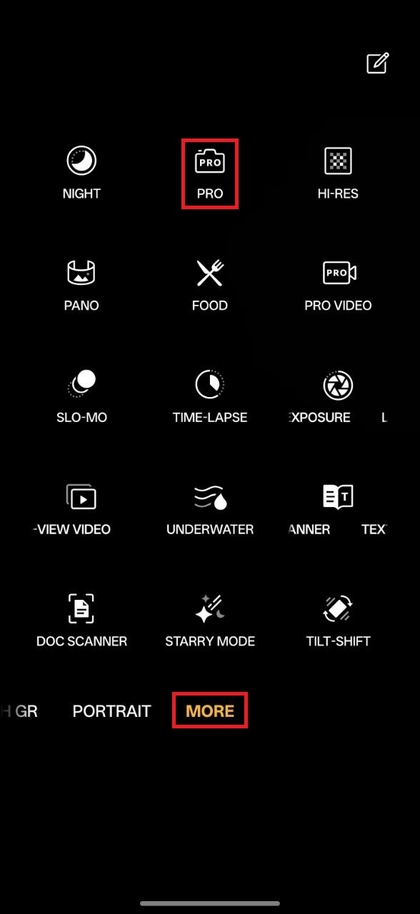 Guide to Using Pro Mode on Realme GT 8 Pro | ManualsLib