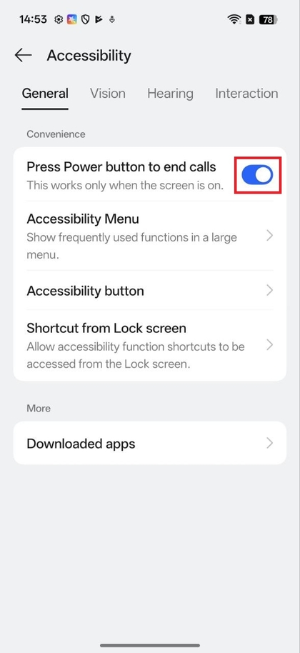 Enable Power Button to End Calls on Realme GT 8 Pro | ManualsLib