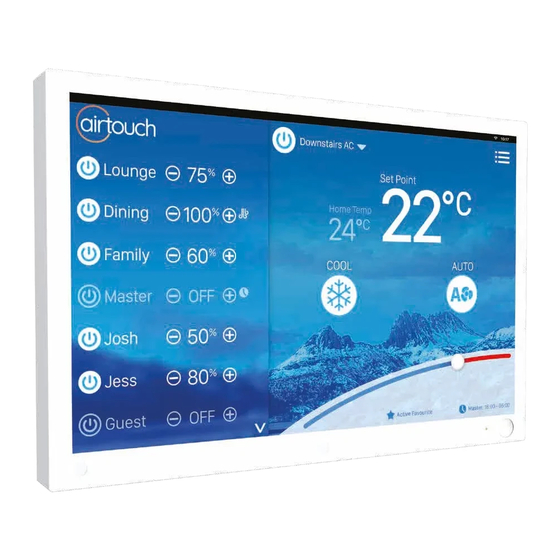 Polyaire Airtouch 4 Mobile App Control Guide | ManualsLib