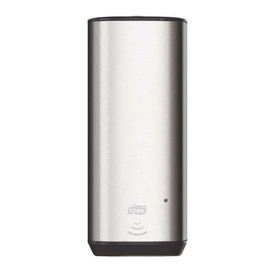 Tork S4 Intuition Dispenser Touchless and Automatic Guide | ManualsLib