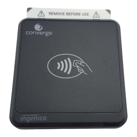 How to Identify Ingenico RP457c Payment Card Types | ManualsLib
