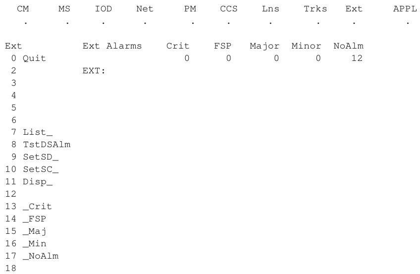 Nortel DMS-100 Alarm System Configuration Guide | ManualsLib