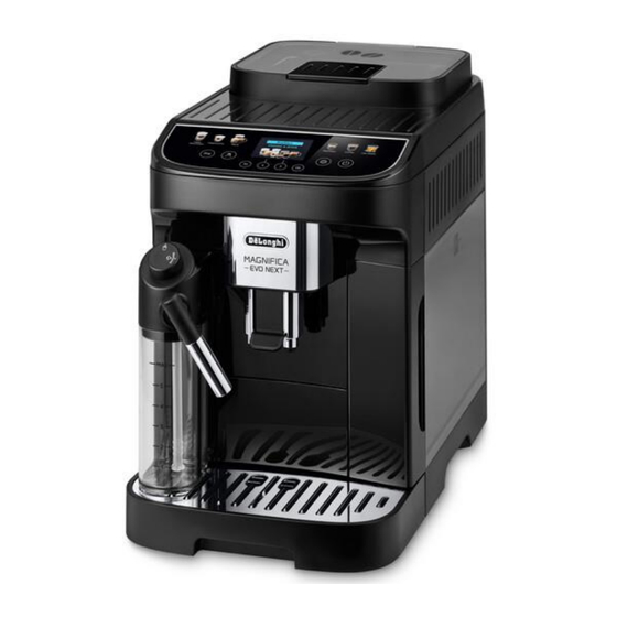 DeLonghi Magnifica Evo Next Indicator Lights & Errors | ManualsLib