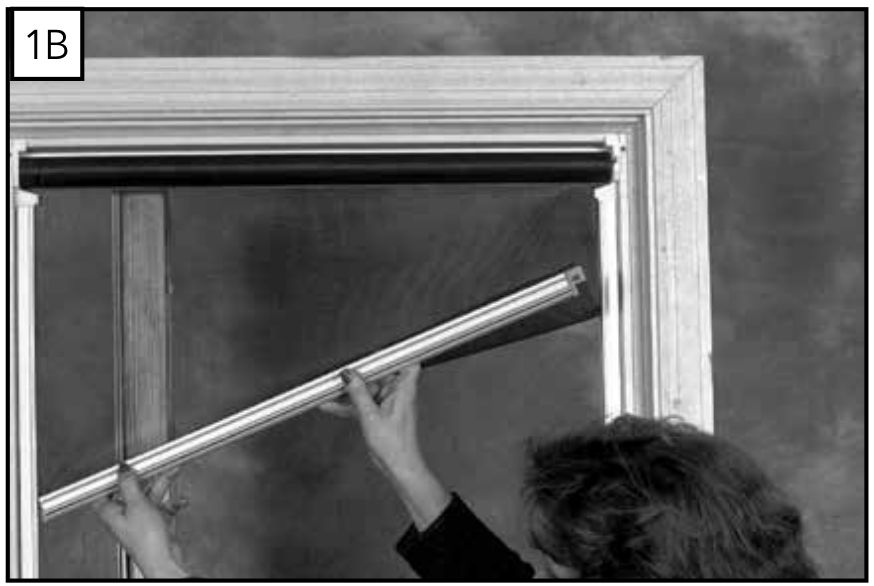 Pella Rolscreen Retractable Screen Tension Adjustment | ManualsLib