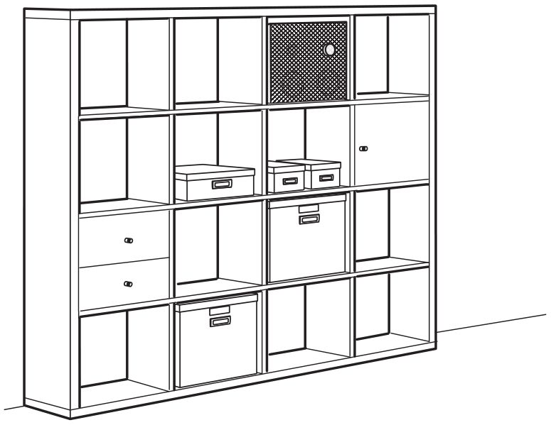 How to Adapt IKEA KALLAX into a Network Rack | ManualsLib