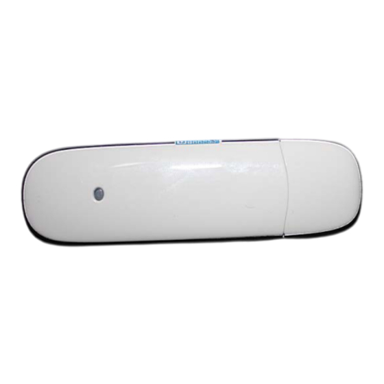 Huawei E1750 Mobile Broadband Info & Setup Guide | ManualsLib