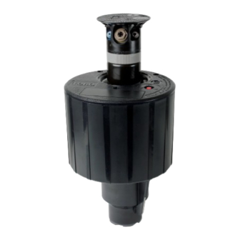 How to Use Nozzle Chart for Toro INFINITY Series Sprinklers | ManualsLib