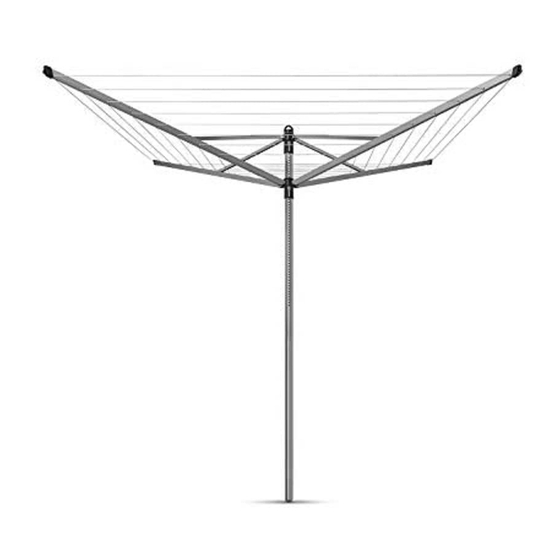 Brabantia Lift-O-Matic Concrete Base Installation Info | ManualsLib