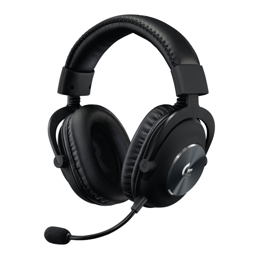 Logitech G PRO Microphone Mute Instructions | ManualsLib