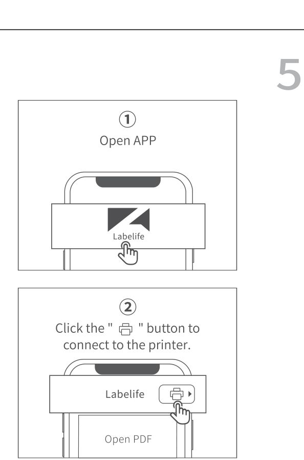 Quick Start Guide - Labelife Printer Setup | ManualsLib
