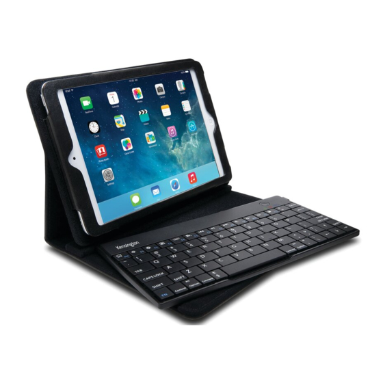 How to Turn On Kensington Keyfolio Pro 2 Keyboard | ManualsLib