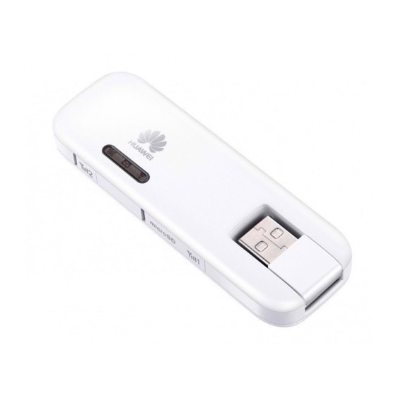 Huawei E8278 Initial Setup & Configuration Guide | ManualsLib