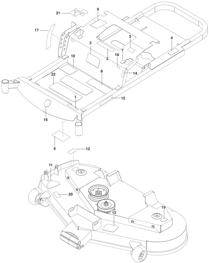 How to Route the Deck Belt on Husqvarna RZ4824F | ManualsLib