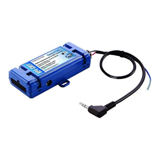 How to Identify PAC RP4-GM11 Wire Colors | ManualsLib