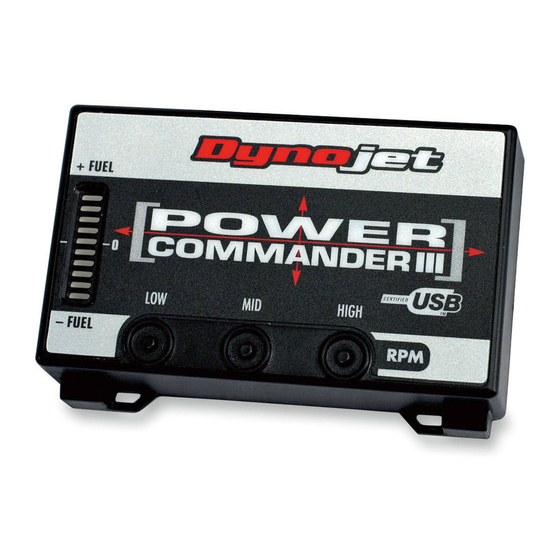 How to Load Maps on Dynojet Power Commander III USB | ManualsLib