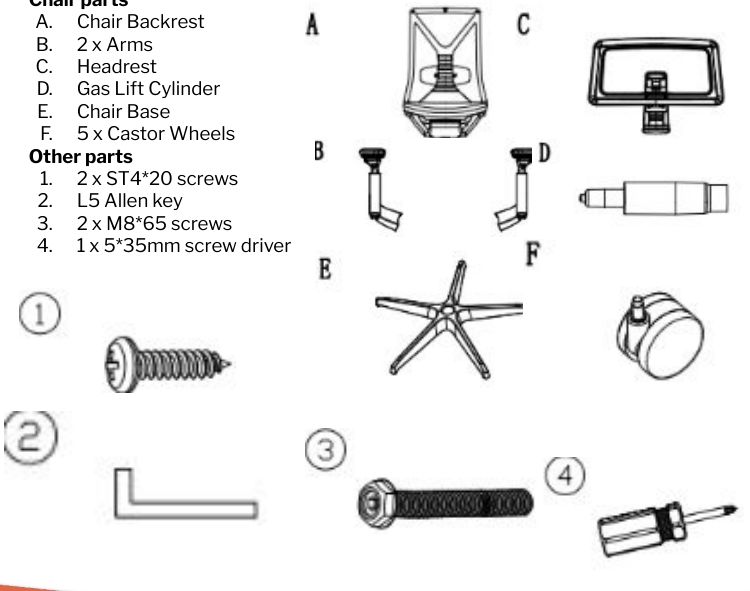 Ergo Flex Chair Installation Manual - Assembly Guide | ManualsLib