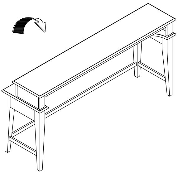 Assembly Instruction: Console Bar Table (792-OT7436) | ManualsLib