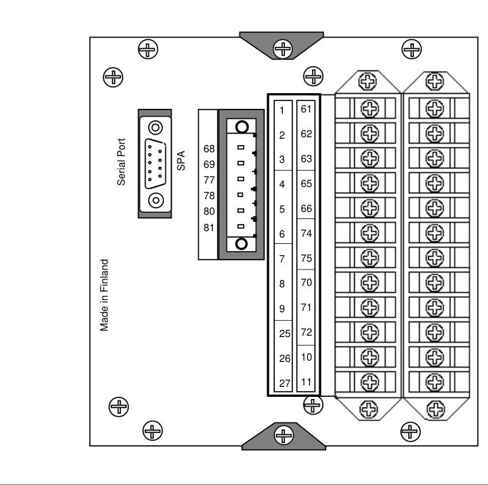 ABB SPAM 150 C Motor Protection Relay Key Features | ManualsLib