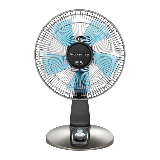 How to Clean Rowenta Turbo Silence Fan Blades | ManualsLib