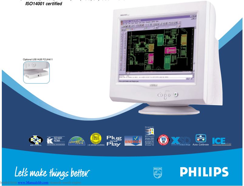 How to Reset Philips Brilliance 109P20 Factory Settings | ManualsLib