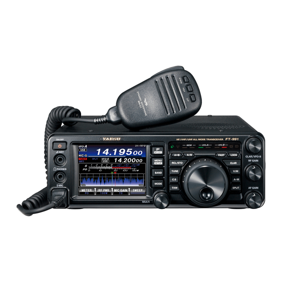 How to Optimize Yaesu FT-991 Noise Reduction CAT Features | ManualsLib