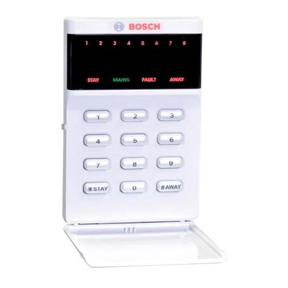 How to Fix Bosch AMAX panel 2000 Alarm Keep Going Off Randomly | ManualsLib