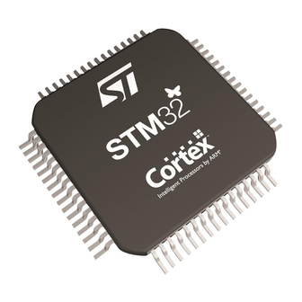 Peripherals Found on STM32 Microcontrollers | STM32 Nucleo | ManualsLib