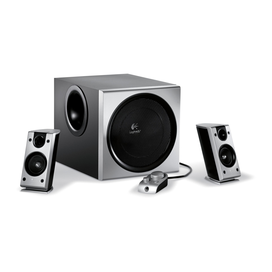 Logitech Z-2300 Control Pod Functions Guide | ManualsLib