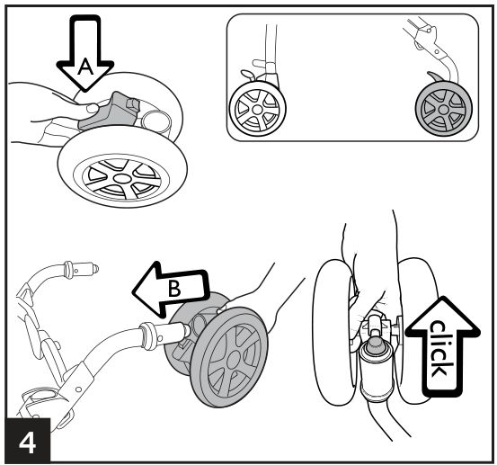 How to Attach Peg-Perego P3 Stroller Car Seat Adapter | ManualsLib