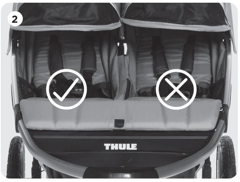 Thule Urban Glide Bassinet Double Stroller Compatibility | ManualsLib