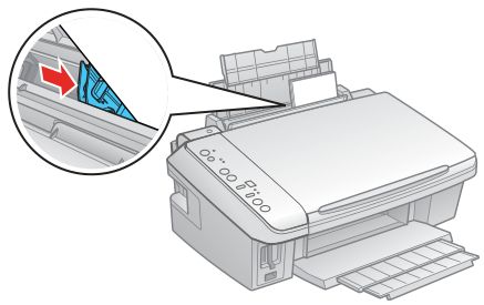 How to Load Paper into Epson Stylus CX7400 | ManualsLib