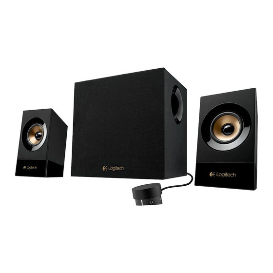 How to Connect Logitech Z533 Speaker System to TV | ManualsLib