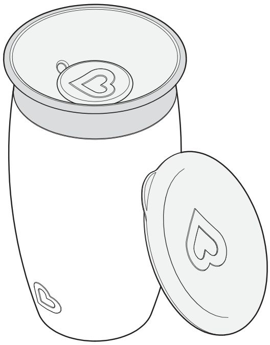 Munchkin Miracle 360 degree cup Liquid Compatibility | ManualsLib