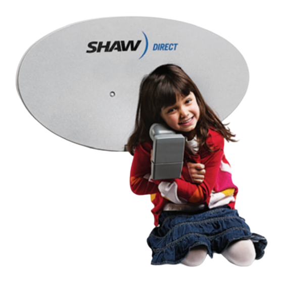 How to Troubleshoot Shaw Direct Receiver Red Flashing Light | ManualsLib