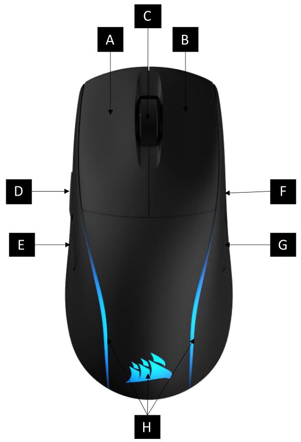 Corsair M75 Wireless Mouse Connection Troubleshooting | ManualsLib