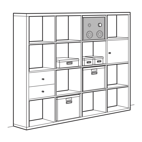 IKEA KALLAX Cube Insert and Accessory Types | ManualsLib