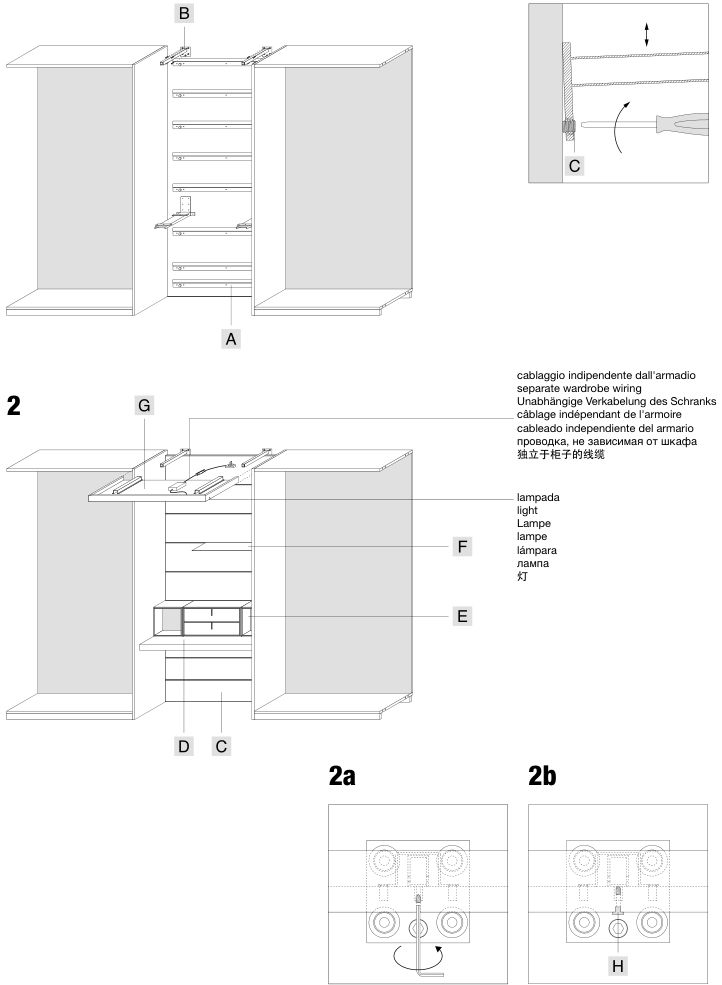 How to Mount Poliform SENZAFINE Vanity Quid to a Wall | ManualsLib