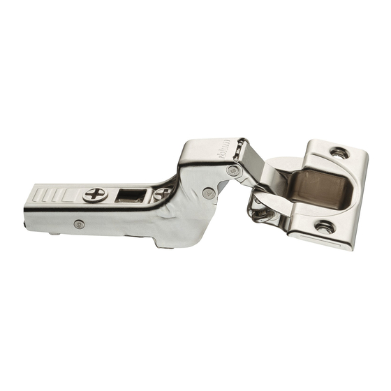 How to Remove BLUM CLIP top 110 Hinges | ManualsLib