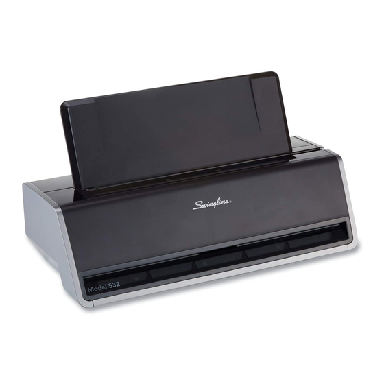 How to Empty Swingline 74532 Paper Chip Tray | ManualsLib