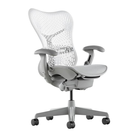 How to Remove Herman Miller Mirra 2 Armrests | ManualsLib