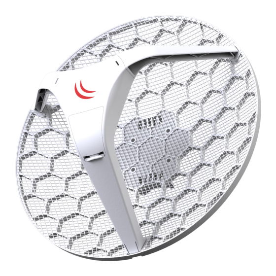 Troubleshooting Connectivity for MikroTik LHG 5 | ManualsLib
