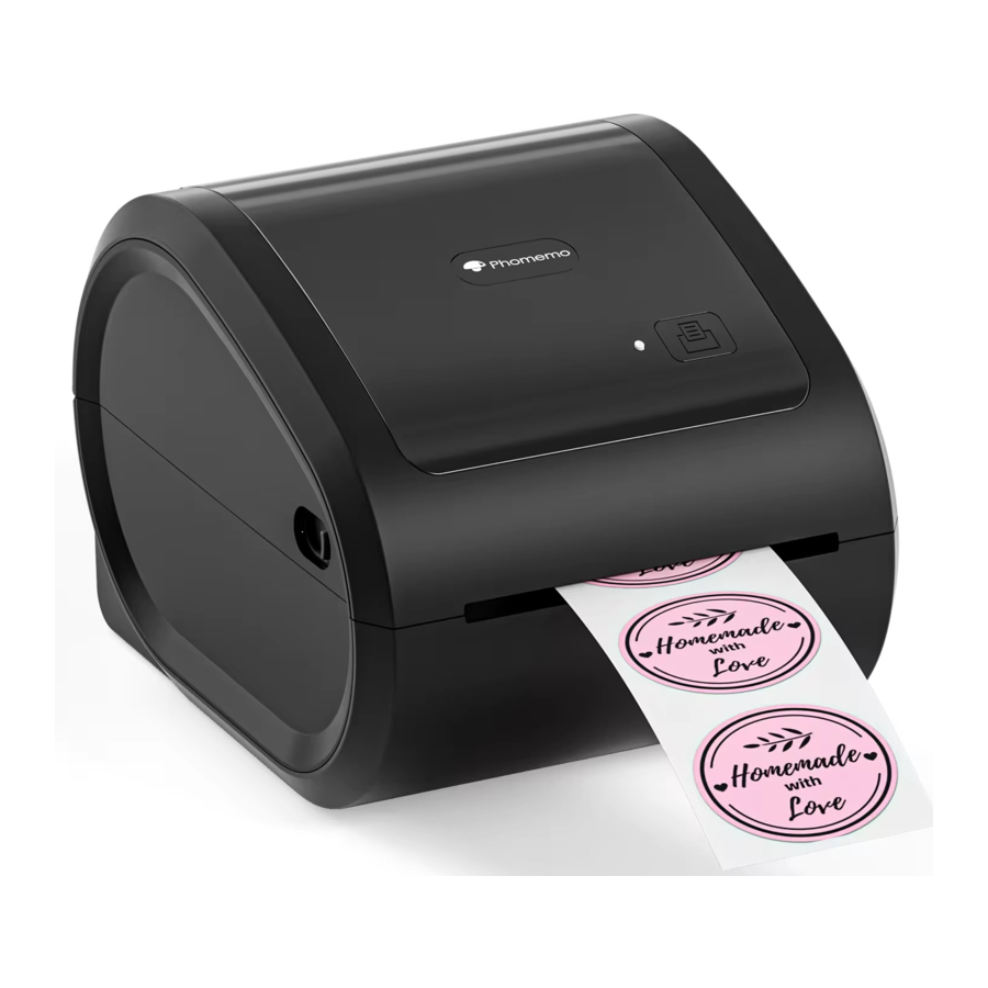 Phomemo D520BT Printer Driver Download and Setup Guide | ManualsLib