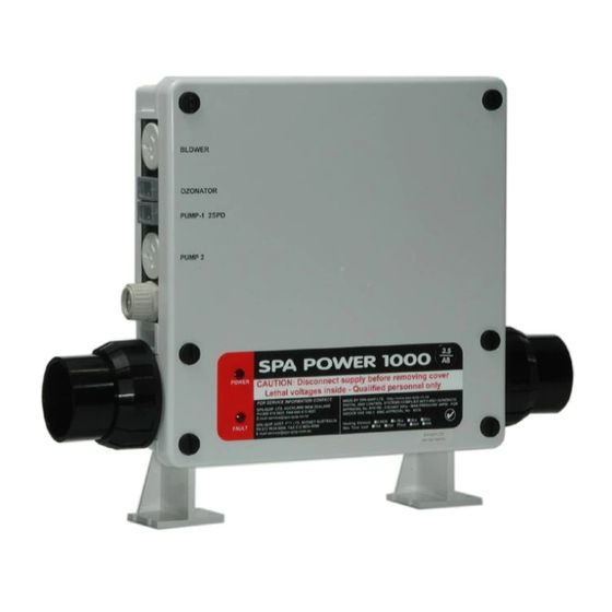 SPA-QUIP SPA POWER 1000 SERIES USER MANUAL Pdf Download | ManualsLib
