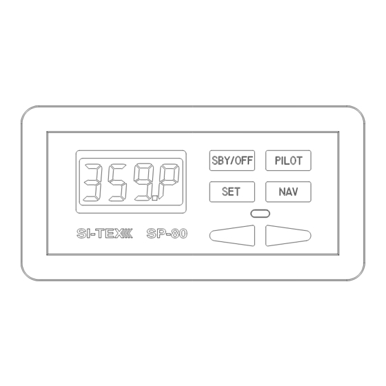SI-TEX SP-80 INSTALLATION AND OPERATION MANUAL Pdf Download | ManualsLib