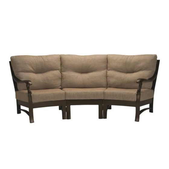 TROPITONE RAVELLO CRESCENT SECTIONAL ASSEMBLY INSTRUCTIONS Pdf Download ...