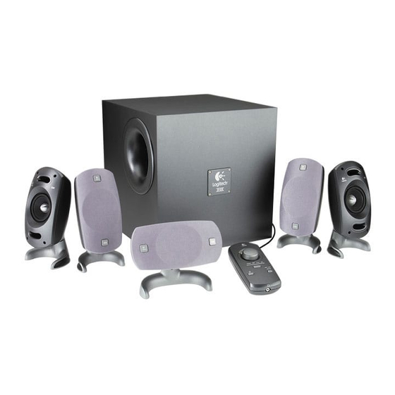 LOGITECH Z-5300 SETUP & INSTALLATION Pdf Download | ManualsLib
