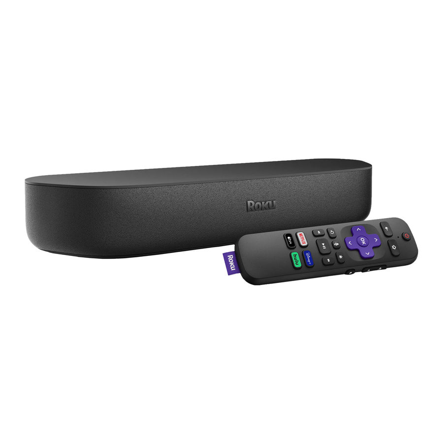Roku Streambar Manual | ManualsLib