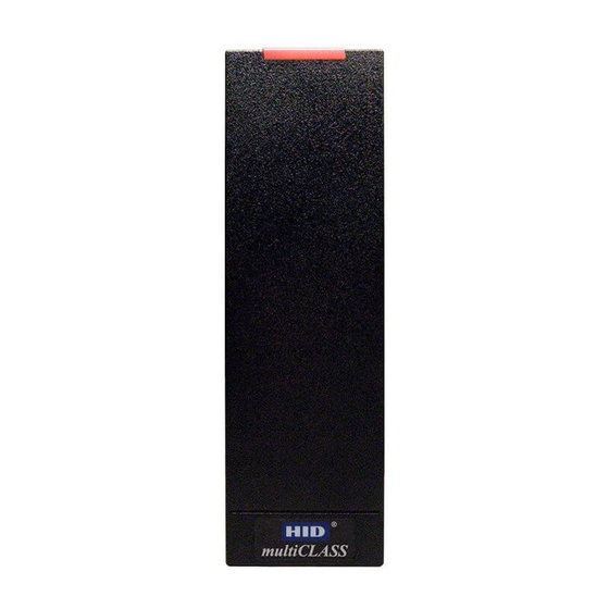 HID R10-H INSTALLATION MANUAL Pdf Download | ManualsLib