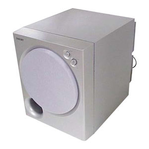 SONY SA-WMSP76 HOME THEATER SYSTEM OPERATING INSTRUCTIONS MANUAL ...