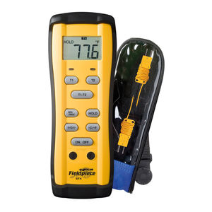 Fieldpiece ST4 Dual Temperature Meter Manuals